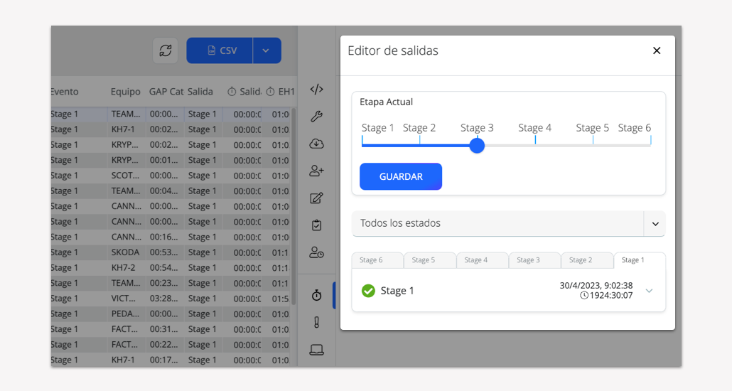 Cronometraje – timingsense